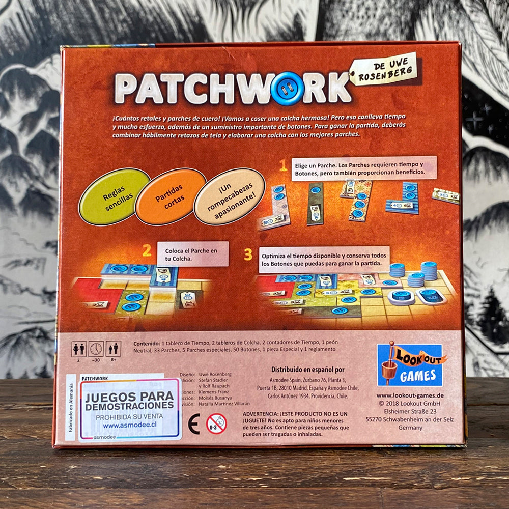 Patchwork – Búho Juegos de mesa