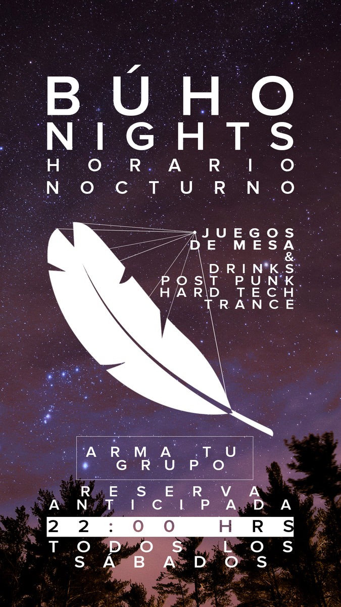 BUHONIGHTS – Búho Juegos de mesa