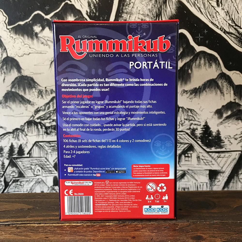 Rummikub Portable – Búho Juegos de mesa